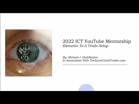 ICT MENTORSHIP 2022 episode 1- Element To A Trade Setup (Series No 1 ...