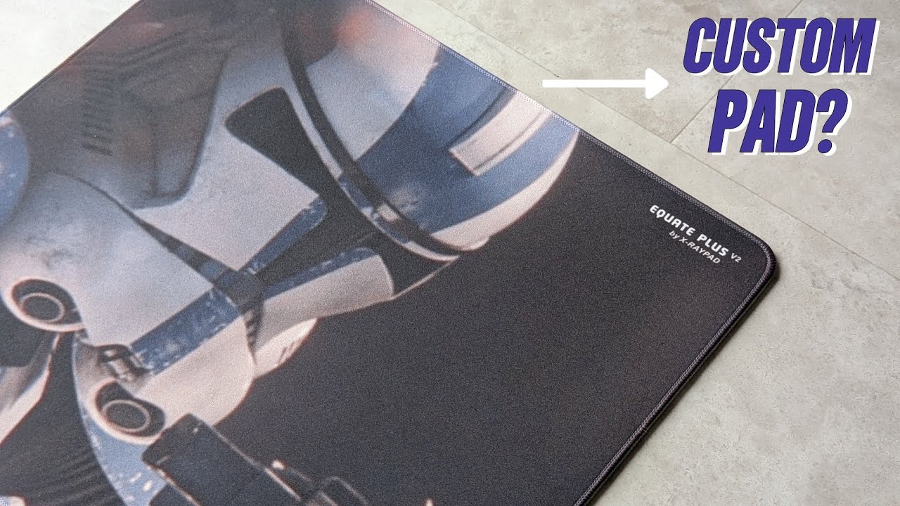 This MousePad Has Endless Possibilities! - Custom X-ray pad AC+V2 ...