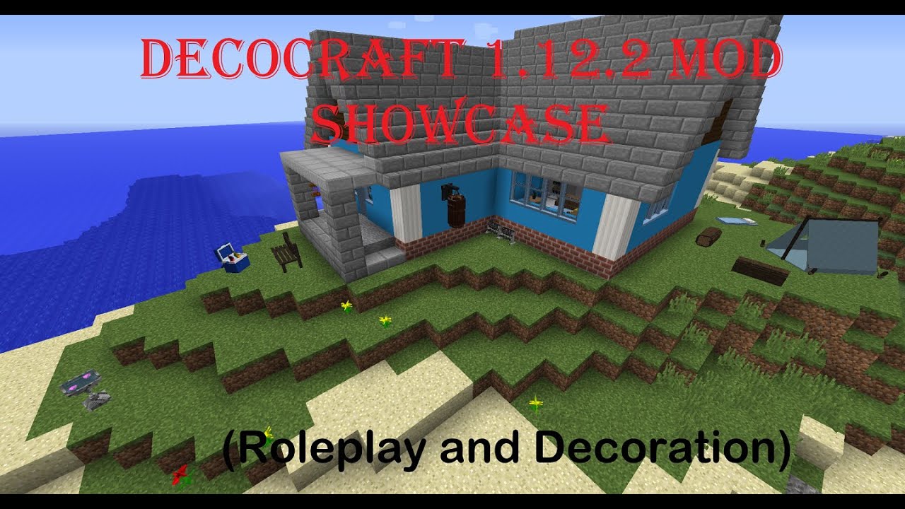 DecoCraft 1.12.2 Mod Showcase (Roleplay and Decoration) - YouTube