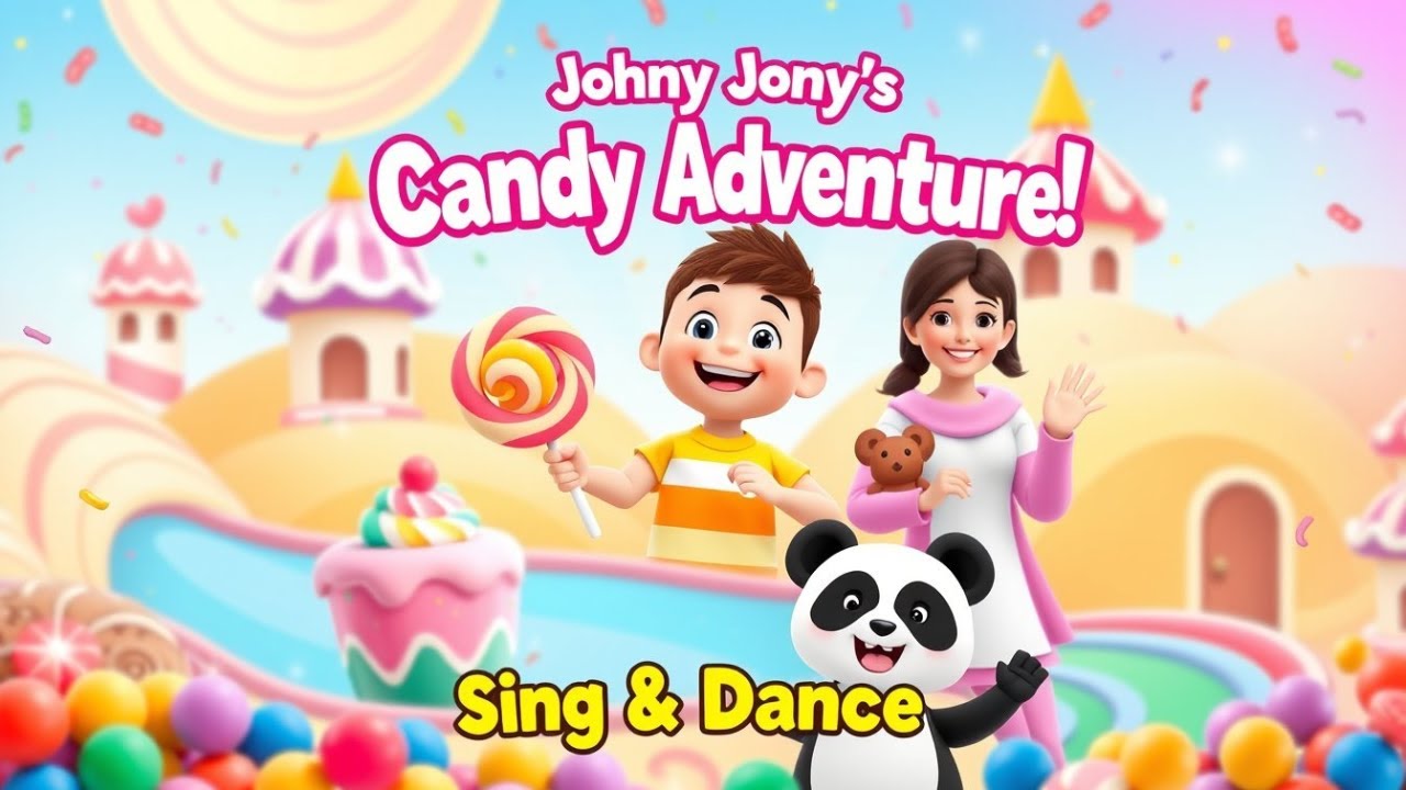 Johny Johny’s Candy Adventure! 🍬 Sing & Dance with Papa & Mama! - YouTube