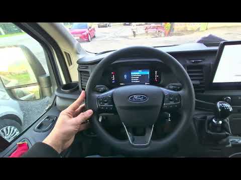 2024 model ford transit iç tanıtım videosu