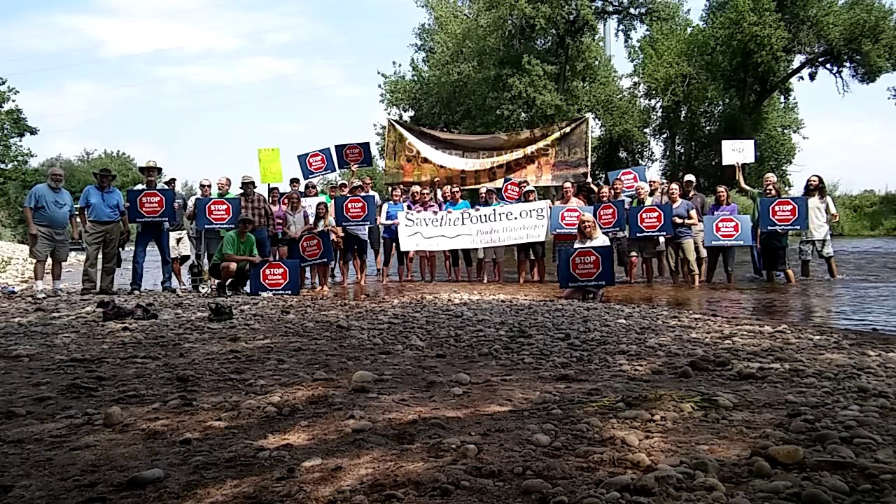 "Save The Poudre!" August 5, 2017, Poudre River at CSU's Environmental ...