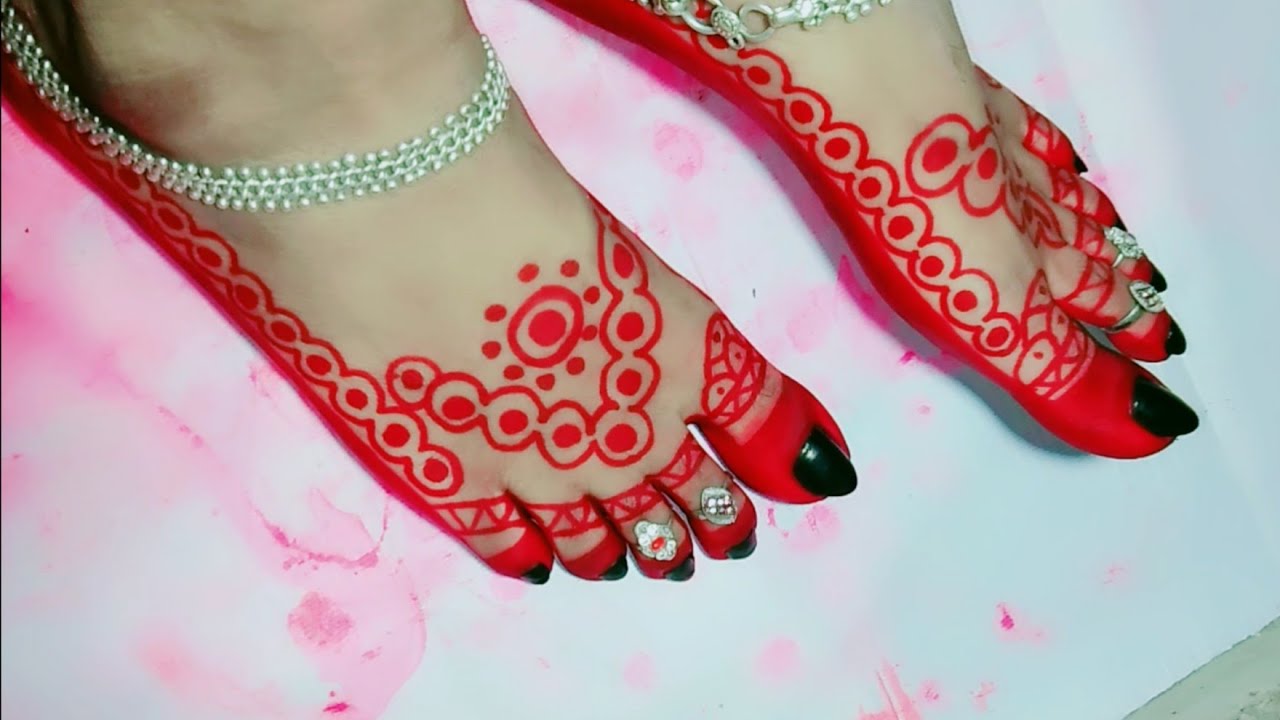 न्यू आलता डिजाइन 2024 | new alta design 2024 | alta design on leg ...