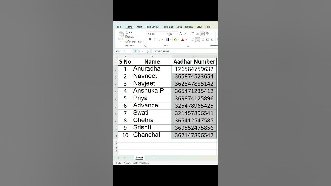 excel formula for number series,excel sum formula for number series #excel #exceltips # ...