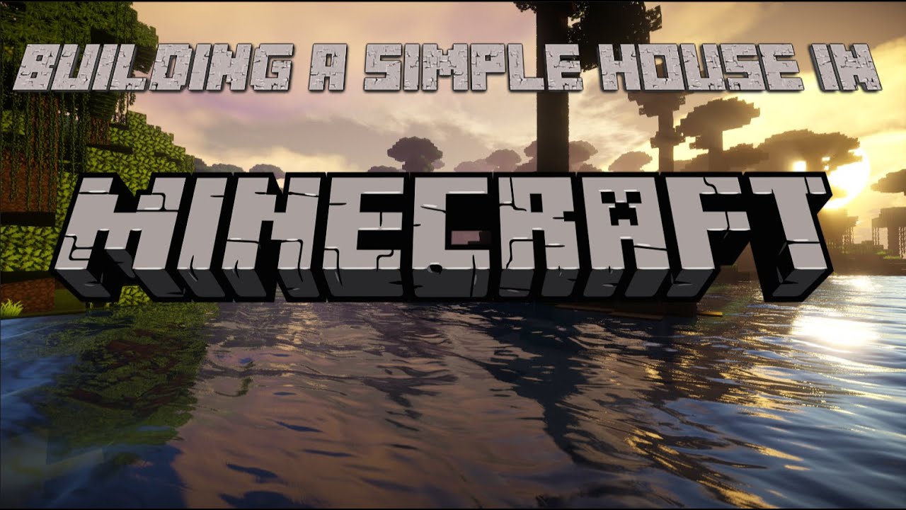 Building a simple Minecraft house. (Relaxing and clam) - YouTube