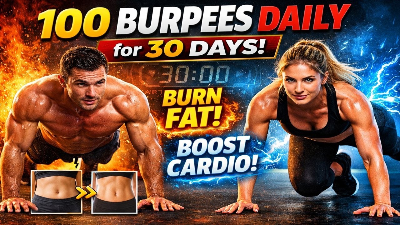 What Happens When You Do 100 Burpees Daily for 30 Days – Burn Fat ...