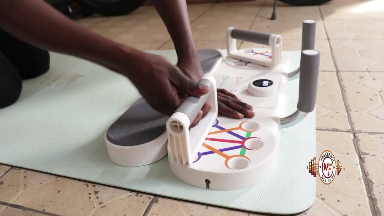 How to Use - The Digital Push Up Board - YouTube