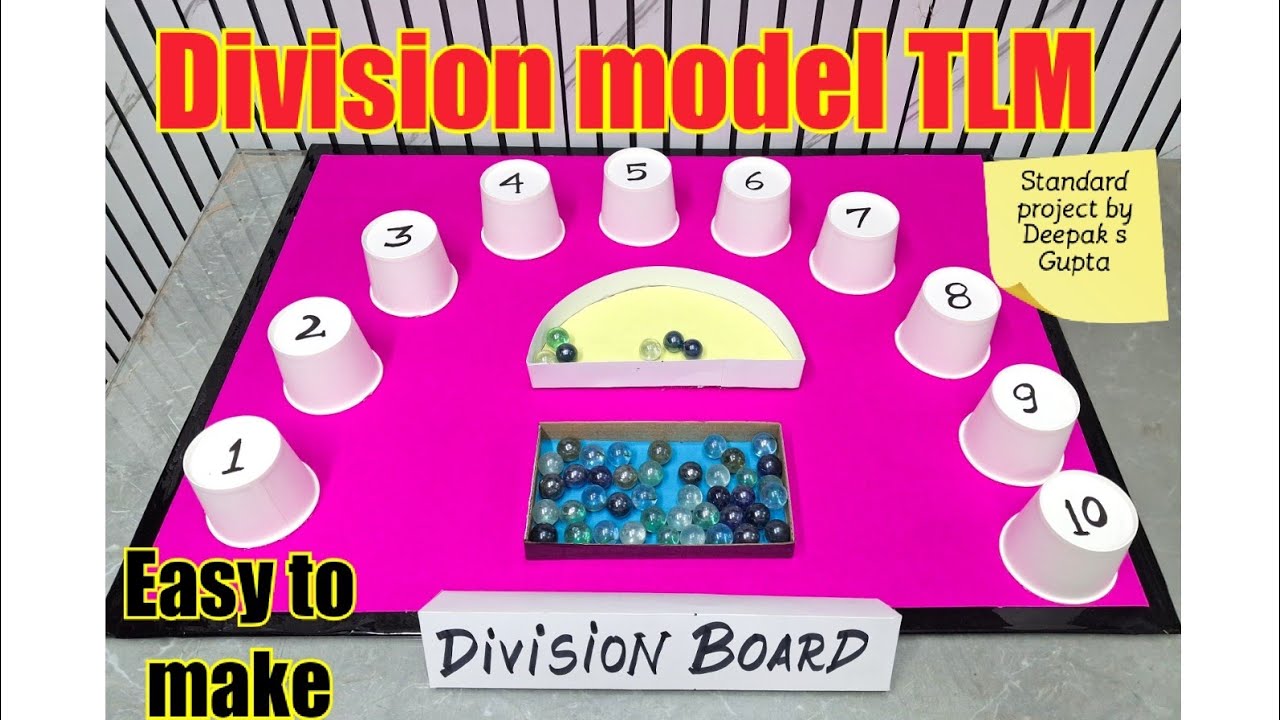 Easy Division method | Division Tlm | Division model | how to make ...