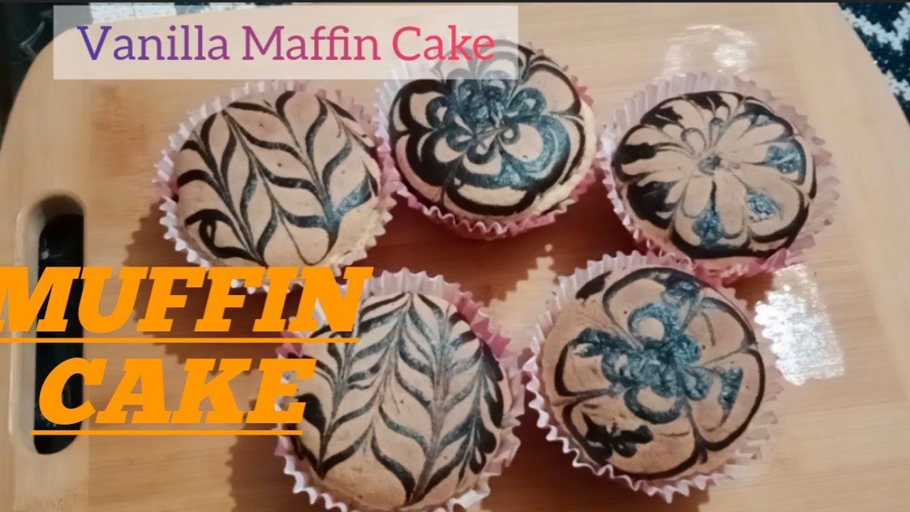 Homemade Vanilla Muffin Cake|মাফিন কেক রেসিপি|How to make vanilla ...