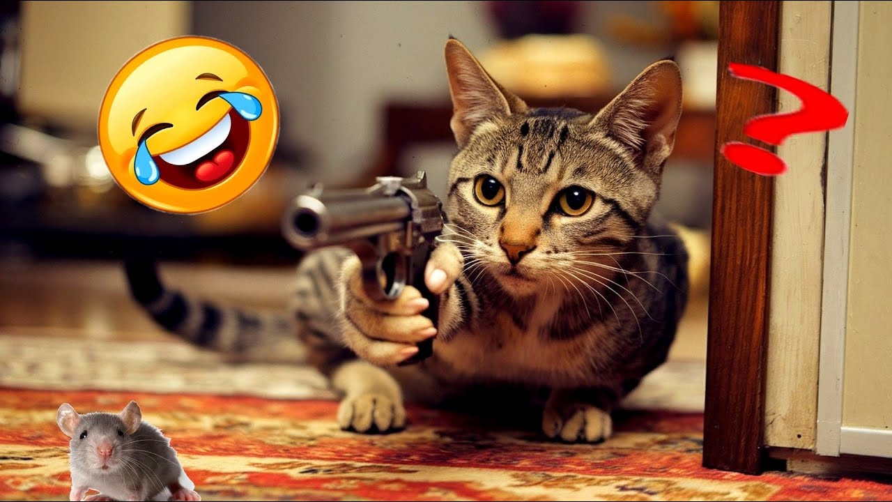 Funny Cat Moments That Will Make Your Day! 😹🐾 - YouTube