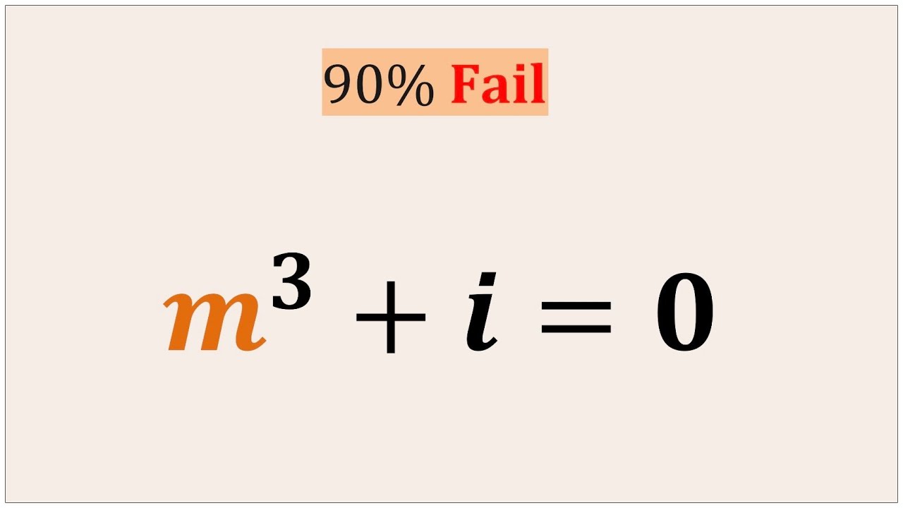 Why will 90% fail in this equation? Simple tricks - YouTube