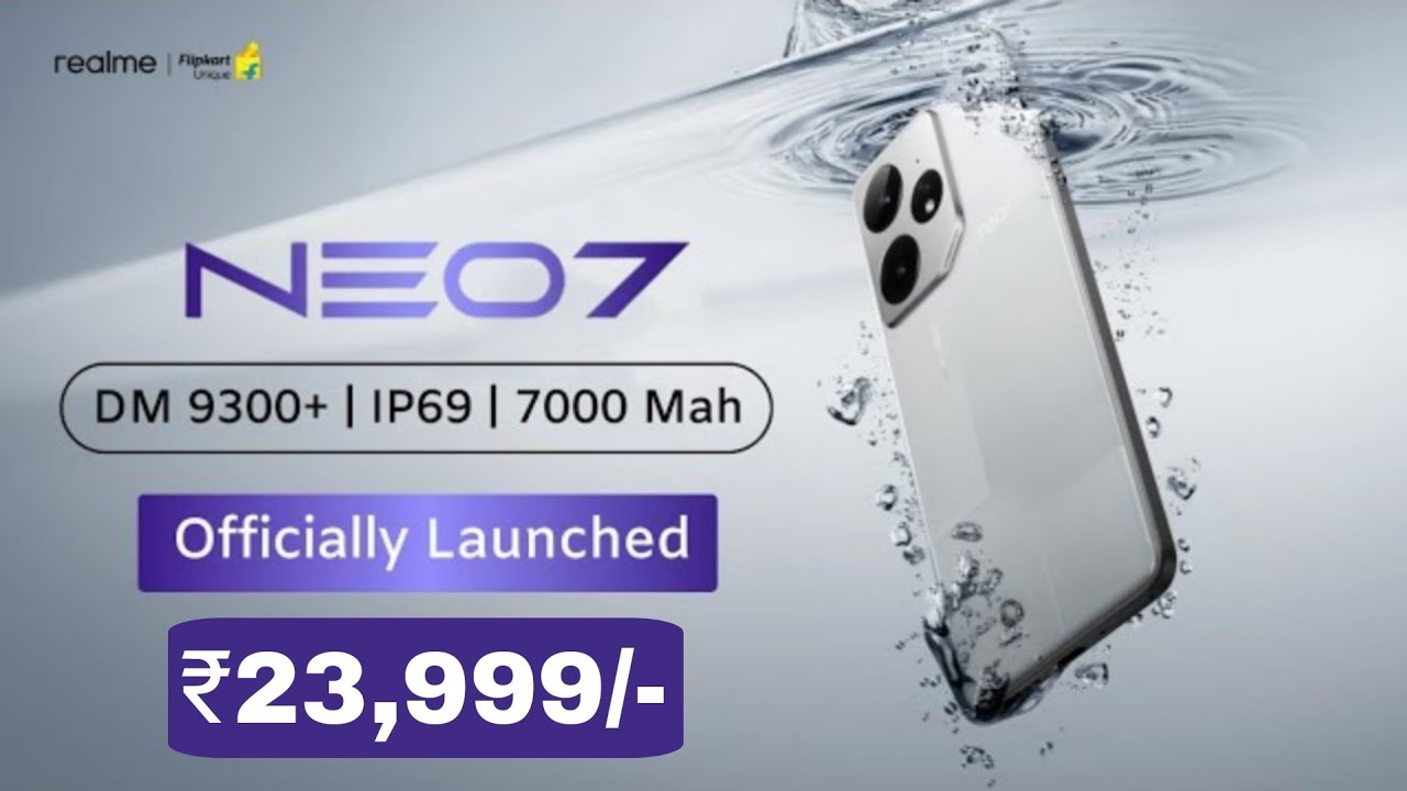 realme Neo 7 5G Ofiicial India Launch Date | realme Neo 7 5G Price in ...