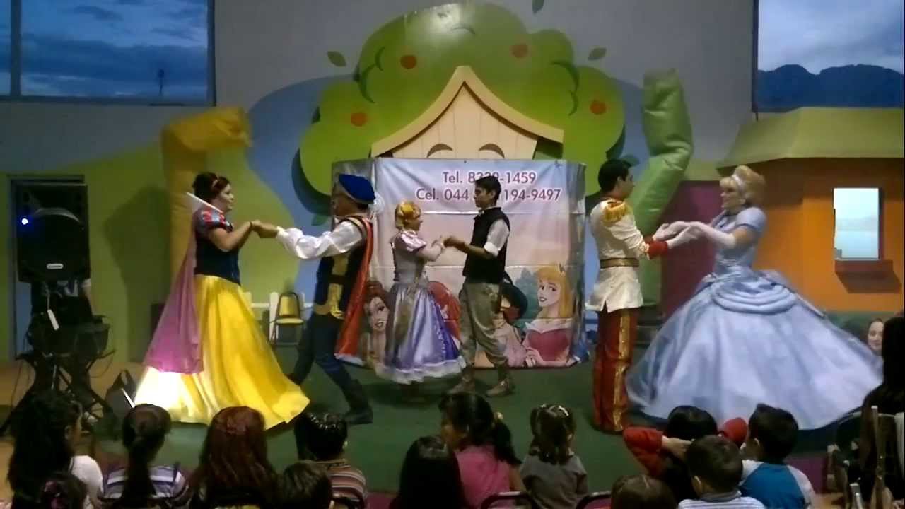 Sueños Producciones Show, Princesas Disney - YouTube