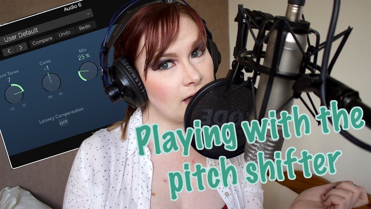 Playing with the pitch shifter - Learning Logic - YouTube