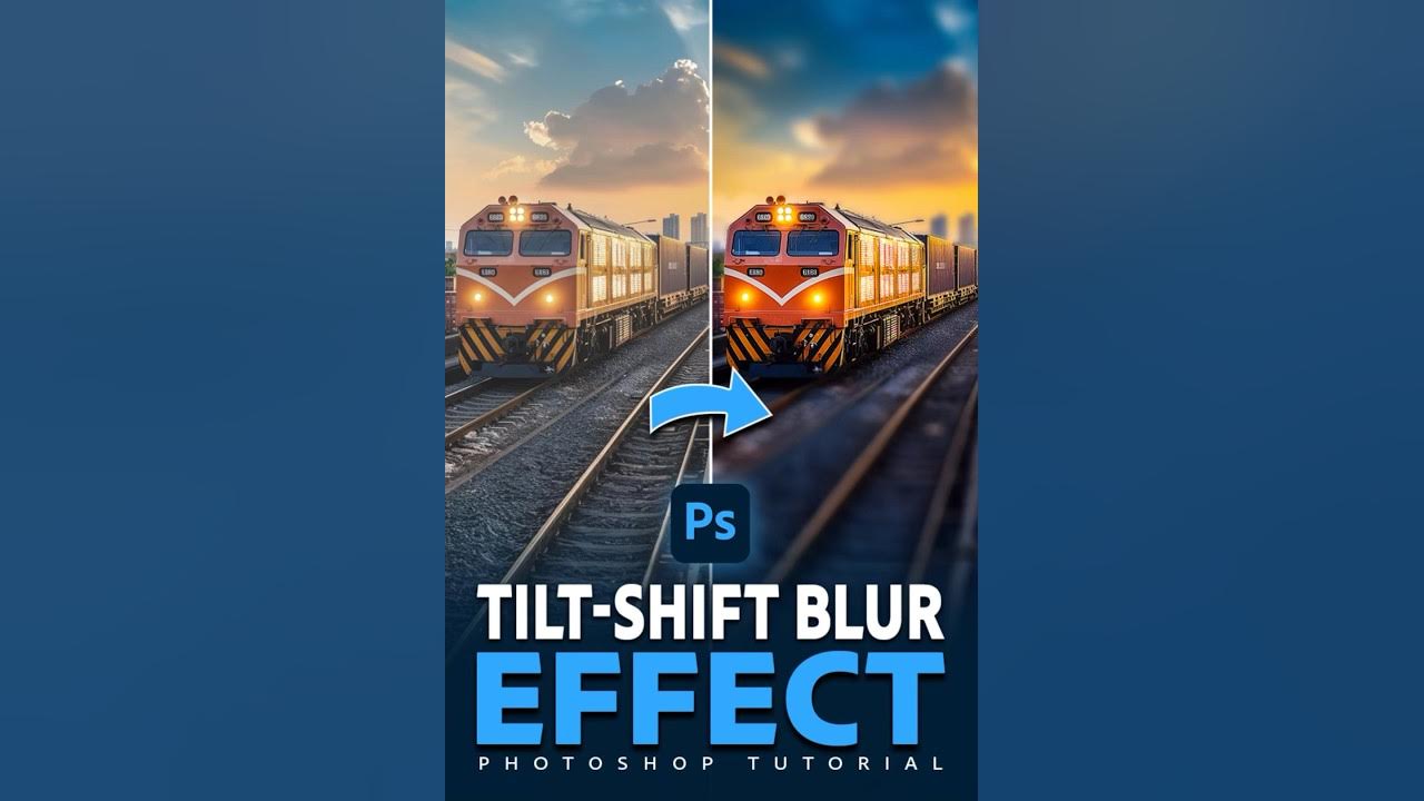 Tilt-Shift blur effect in Photoshop - YouTube
