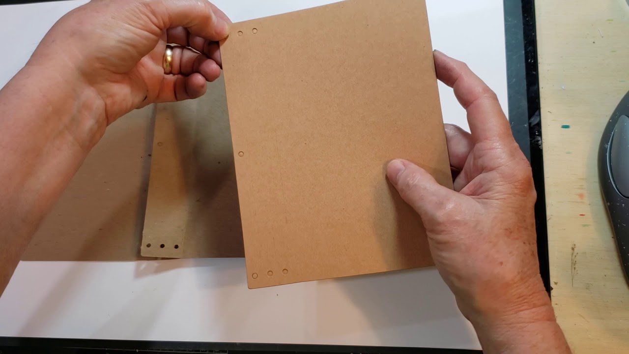 Wrapped journal planner Pt 1 - YouTube