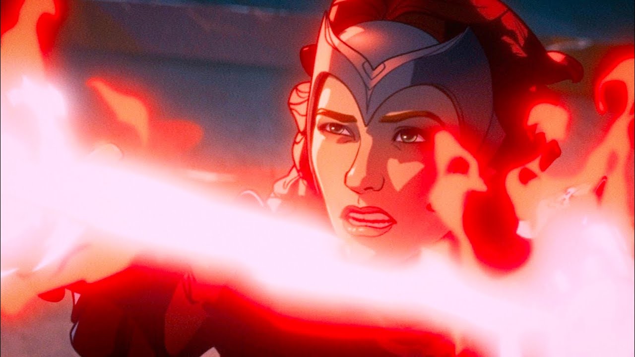 What If Season 2 Wanda Merlin/ Scarlet Witch Cenas Dublado - YouTube