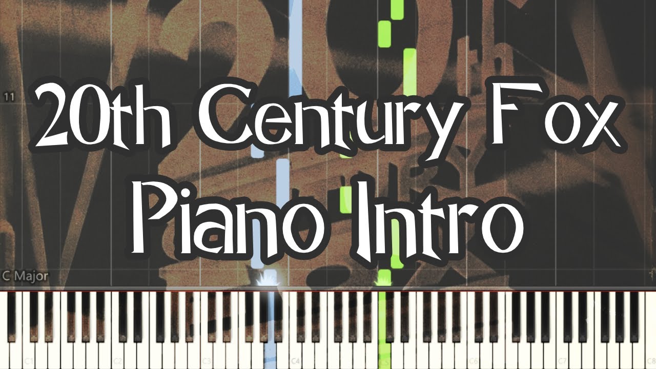 20th Century Fox Intro Piano Tutorial - YouTube