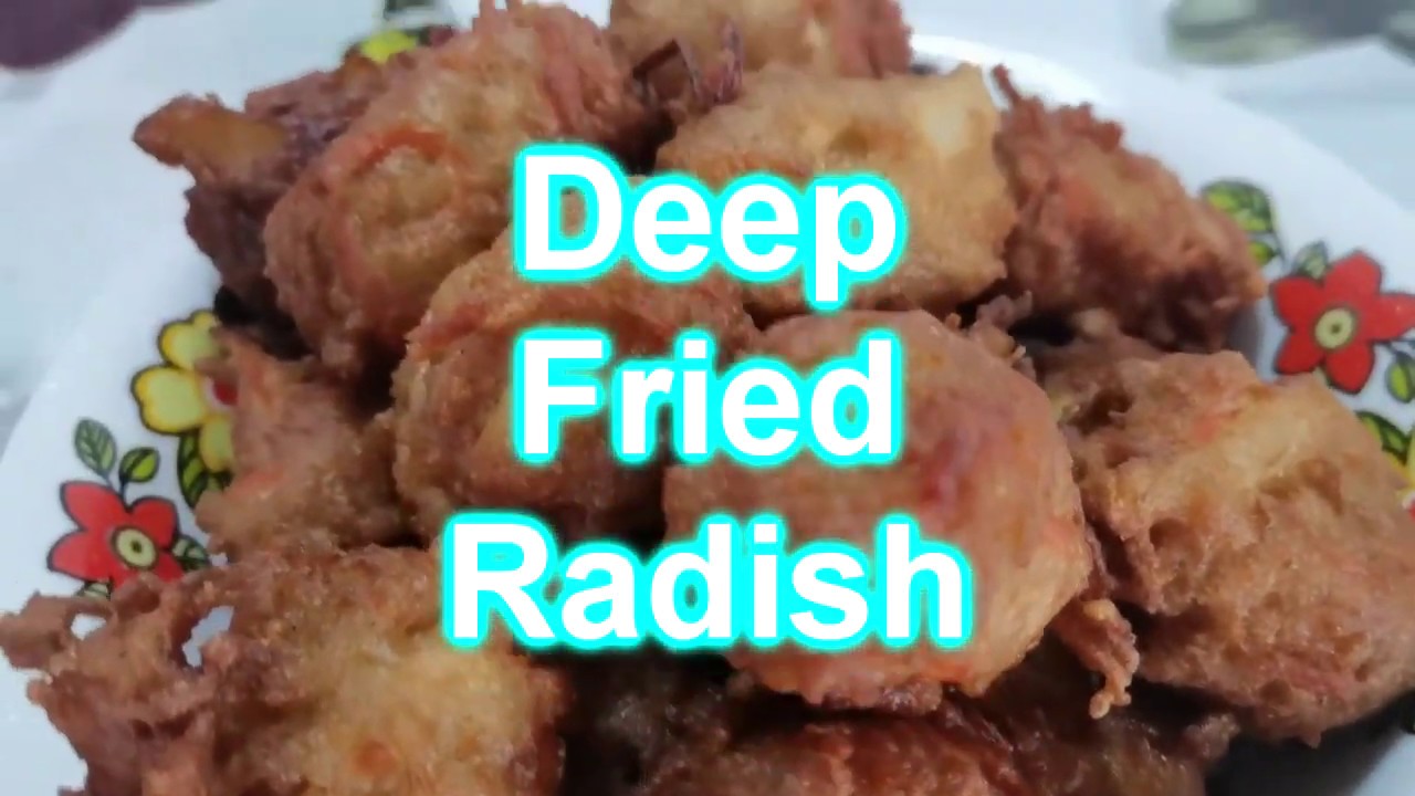 Deep Fried Radish - YouTube