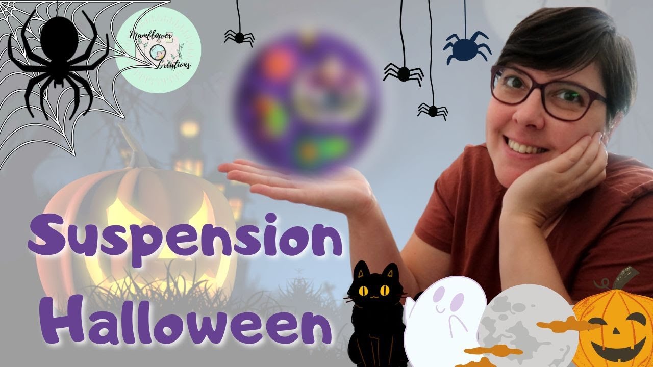 [Loisirs créatif] Une suspensions pour Halloween 👻 - YouTube