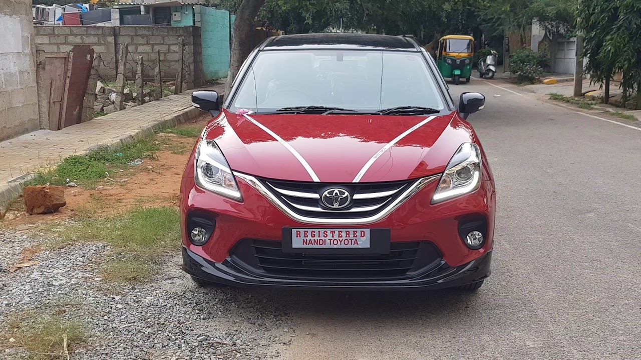 Toyota glanza red - YouTube
