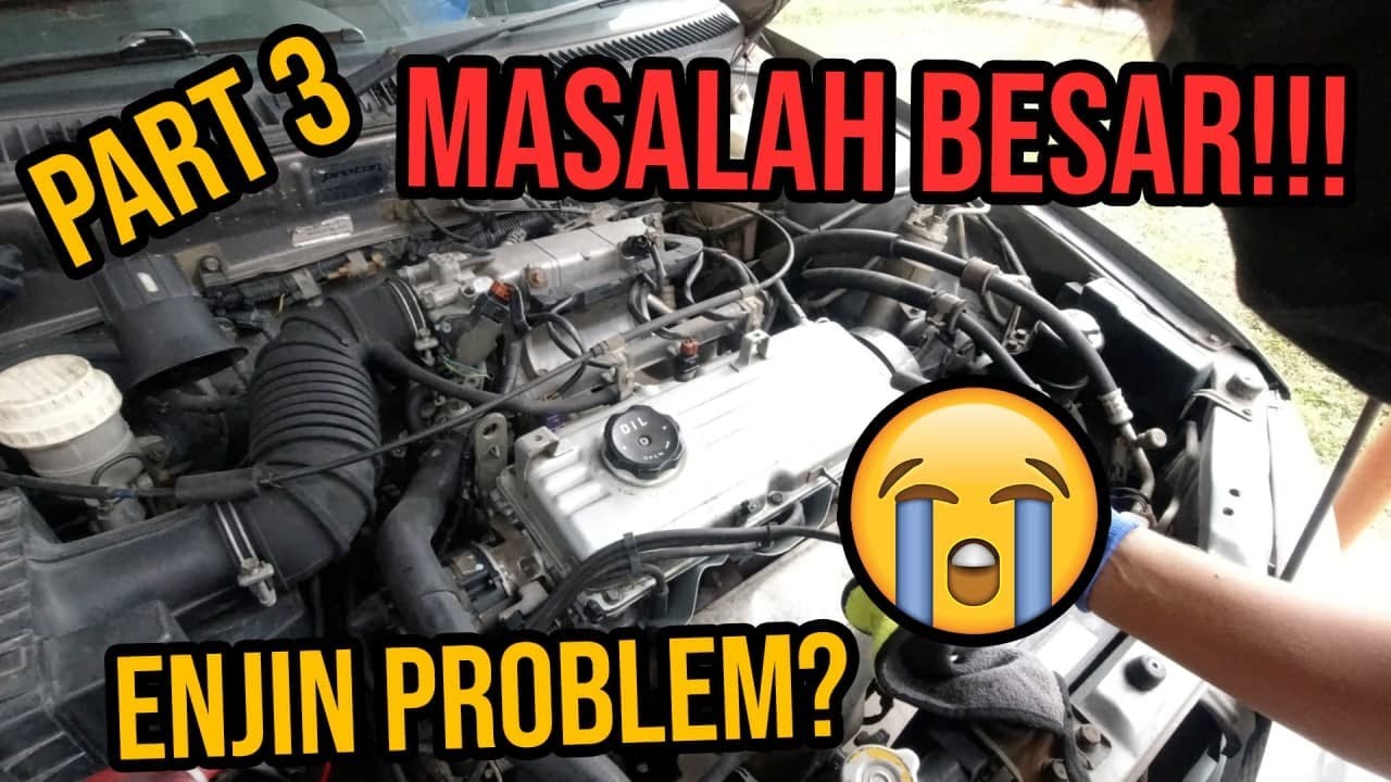 Proton Satria 1.3 Vdo enjin semput Jerking - Restore Satria EP 3 - YouTube