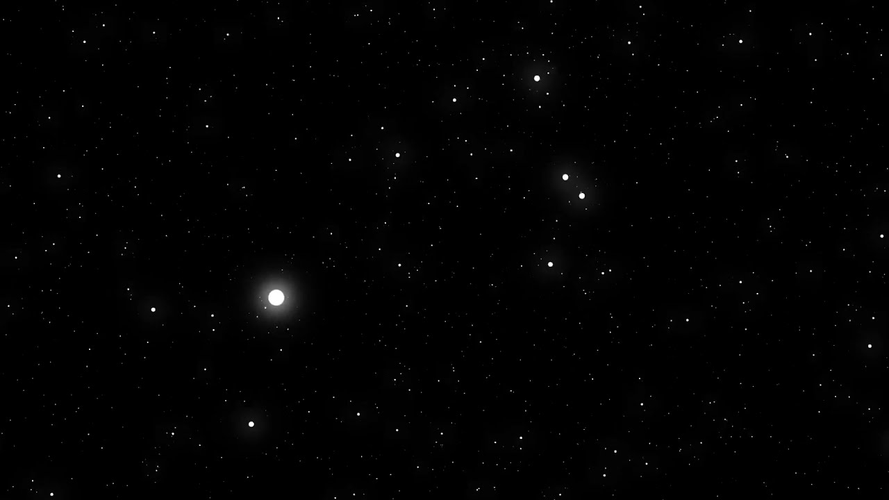 White Particles Black Screen - Space Background Video - YouTube
