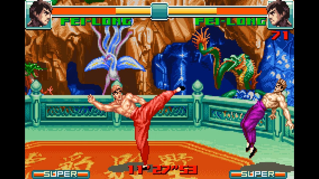 Super Street Fighter II Turbo Revival - Fei Long vs 100 (Longplay ...