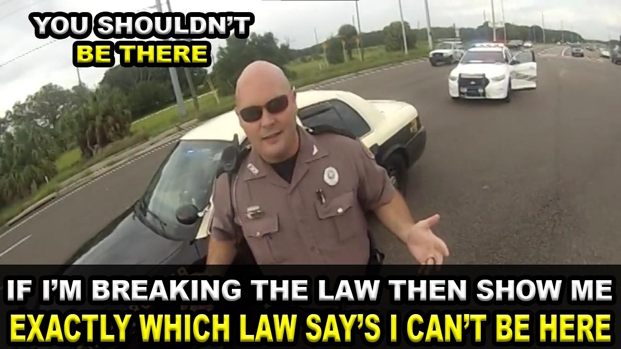 Officer Stops Motorcyclist Over a U Turn but Fails to Identify Any Real ...