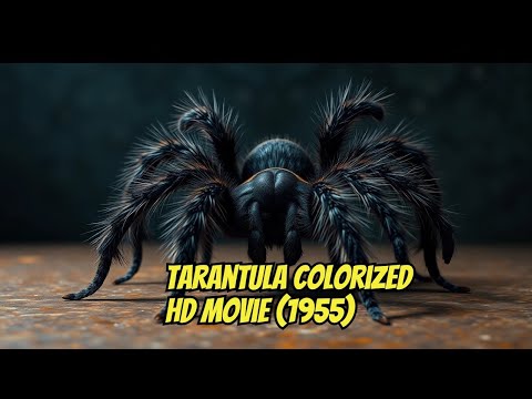 Tarantula 1955 colorized HD Movie (John Agar) #horrormovies