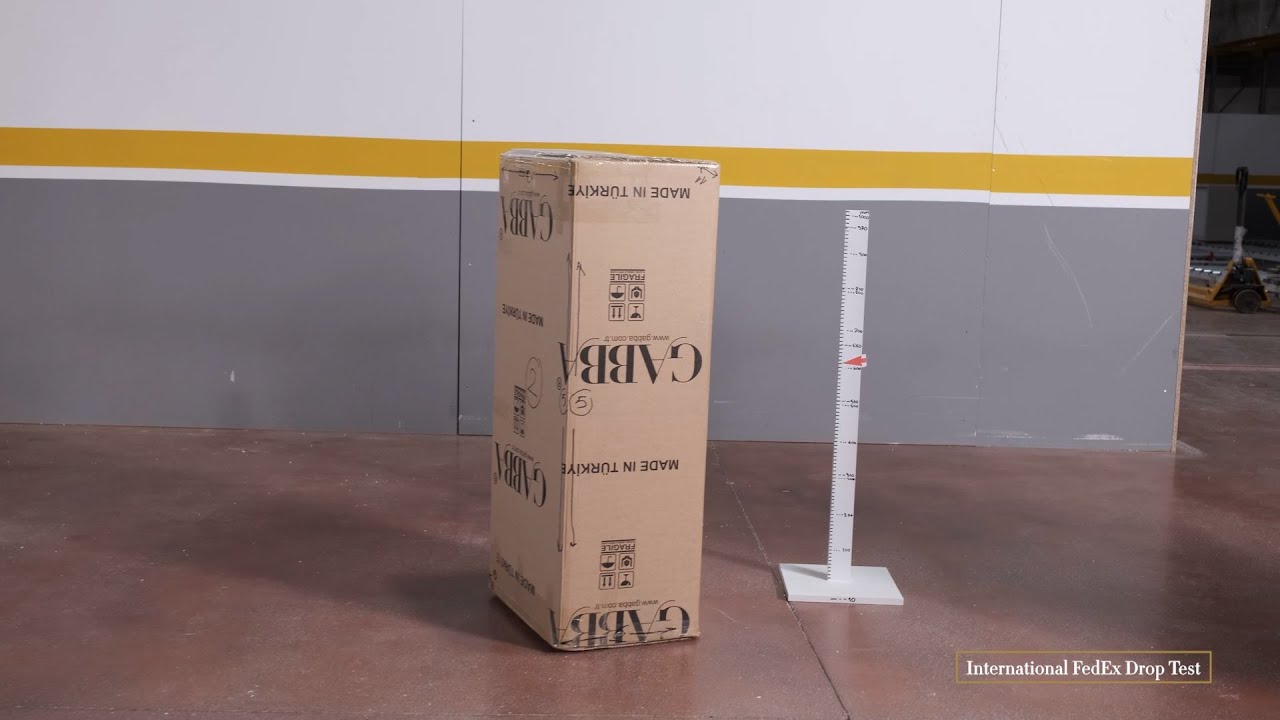 International FedEx Drop Test | GABBA FURNITURE - YouTube
