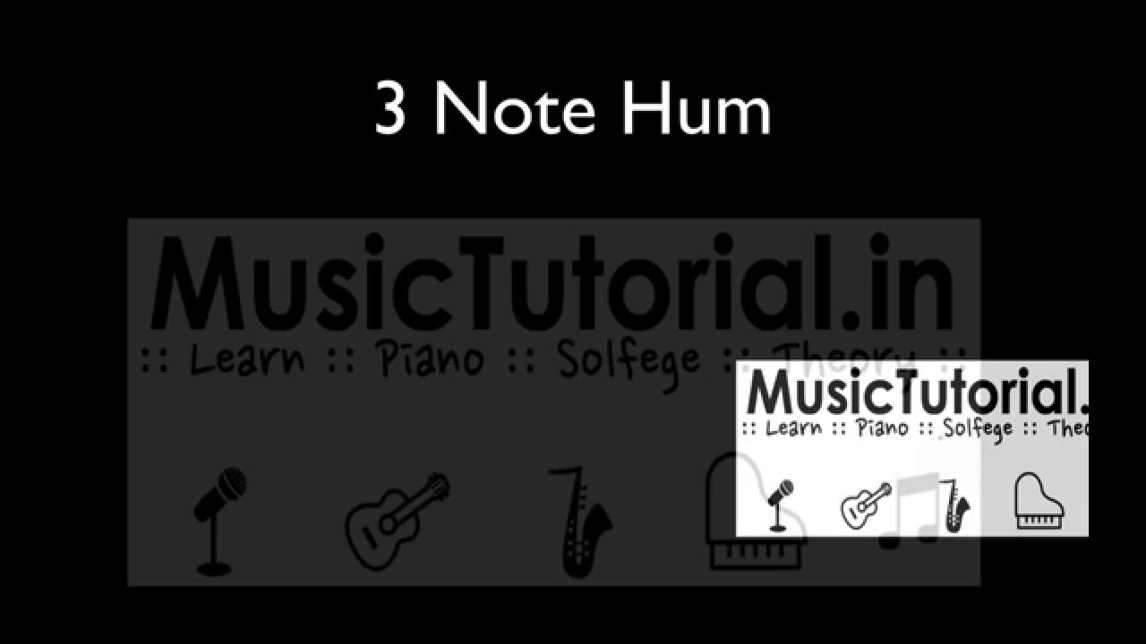 1A - Vocal Exercise For Kids - 3 Note Hum - YouTube