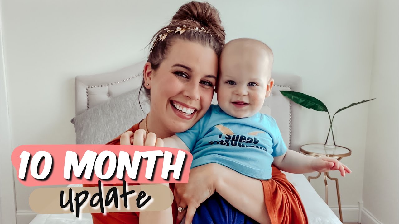 TEN MONTH BABY UPDATE! 👶🏻 (almost a year!) - YouTube