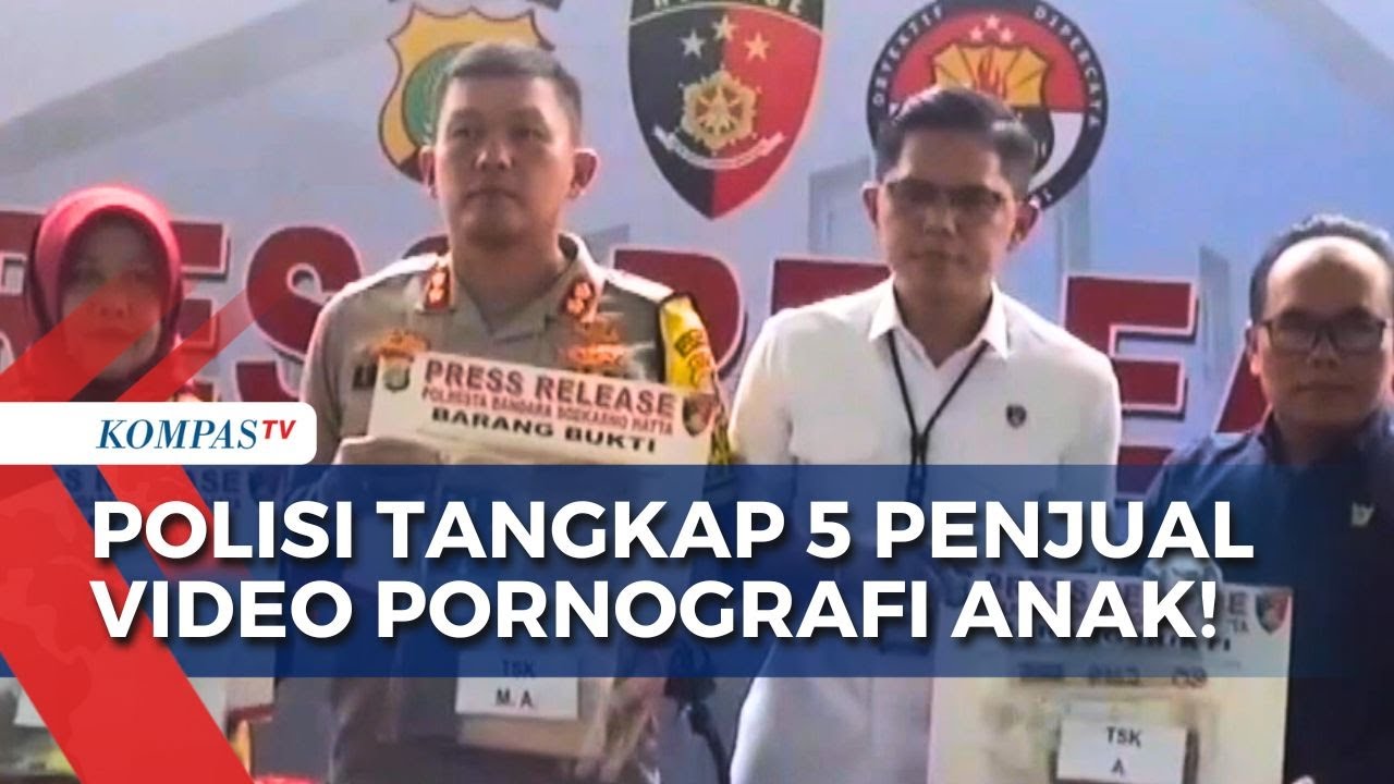 Jebak dan Manfaatkan Anak-Anak di Bawah Umur, Polisi Tangkap 5 Pelaku Penjual Video Pornografi ...