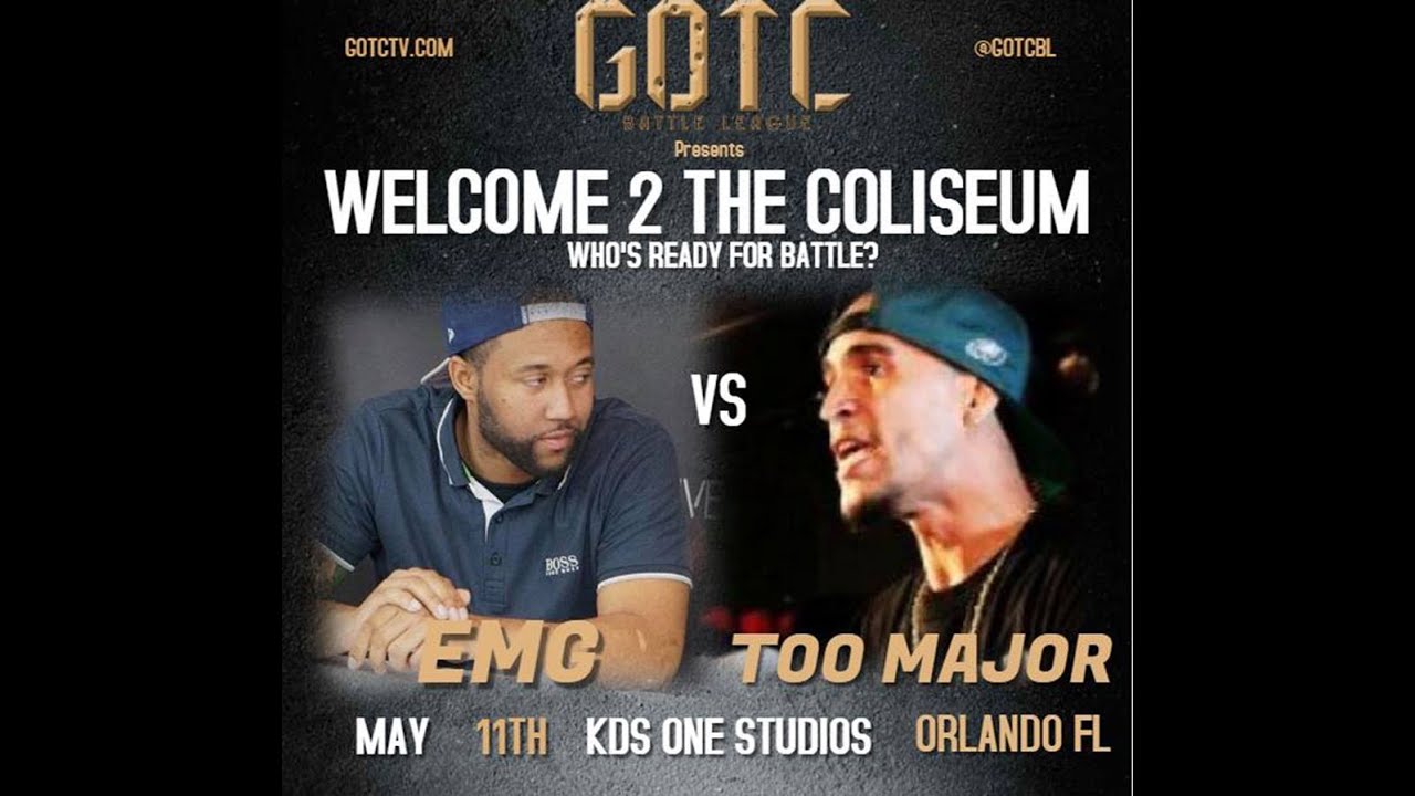 Too Major vs EMG full battle from GOTC: Welcome 2 the Coliseum - YouTube