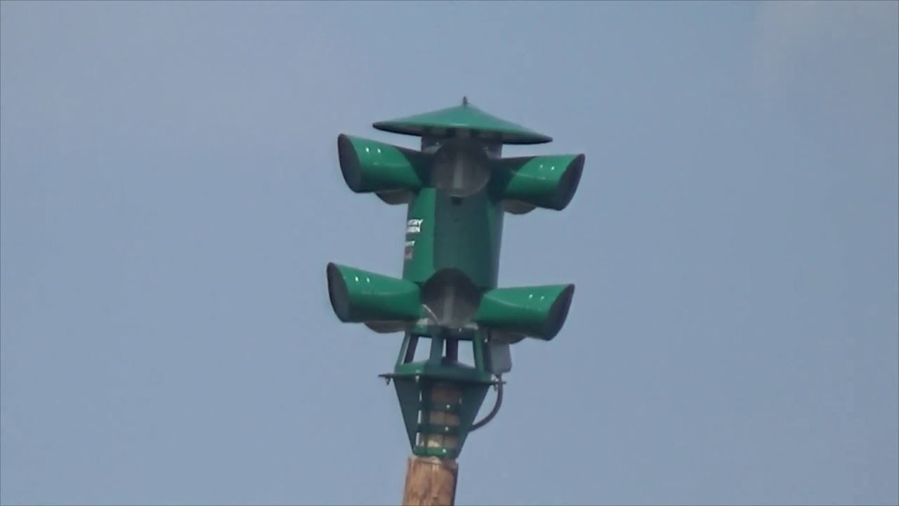 Sentry 40V1T Siren Test | Huntsville, AL (10/2/19) - YouTube