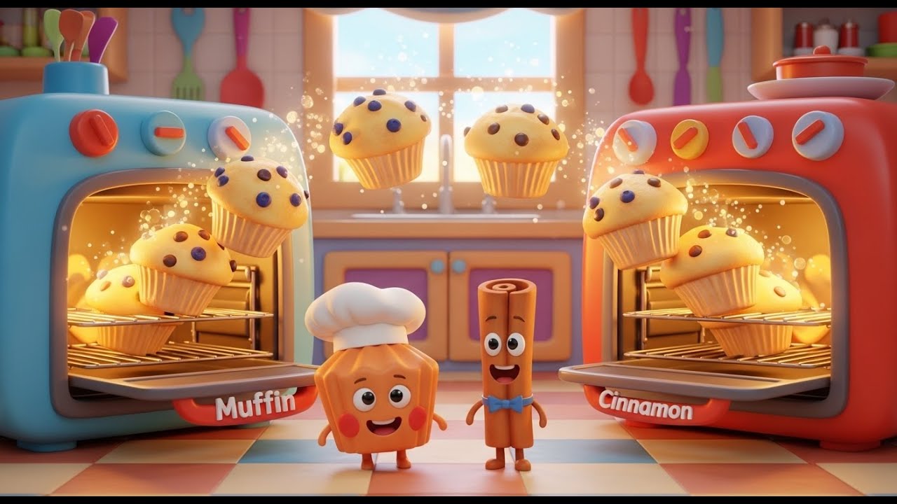 Muffin Puffin Huffs et Puffin | Chanson rigolote et comptine amusante ...