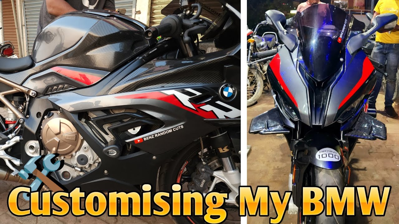 MODIFICATION ON MY BMW S1000RR BY @nonstopsunny9331 - YouTube