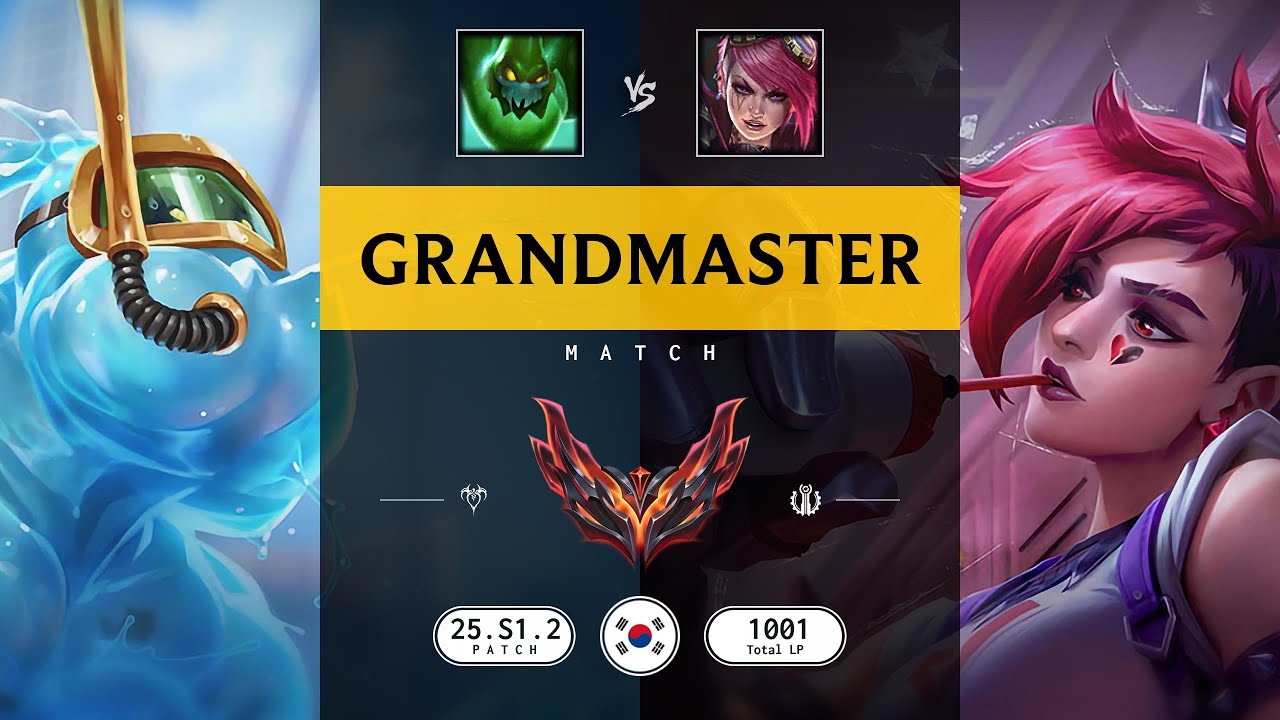 Grandmaster Match: Super Zac vs Super Vi - KR server Patch 25.S1.2 ...