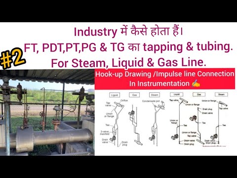 Impulse line tapping,tubbing कैसे होता हैं |FT,PDT,PT,PG,TG| Steam,gas,liquid line|प्रैक्टिकली समझे|