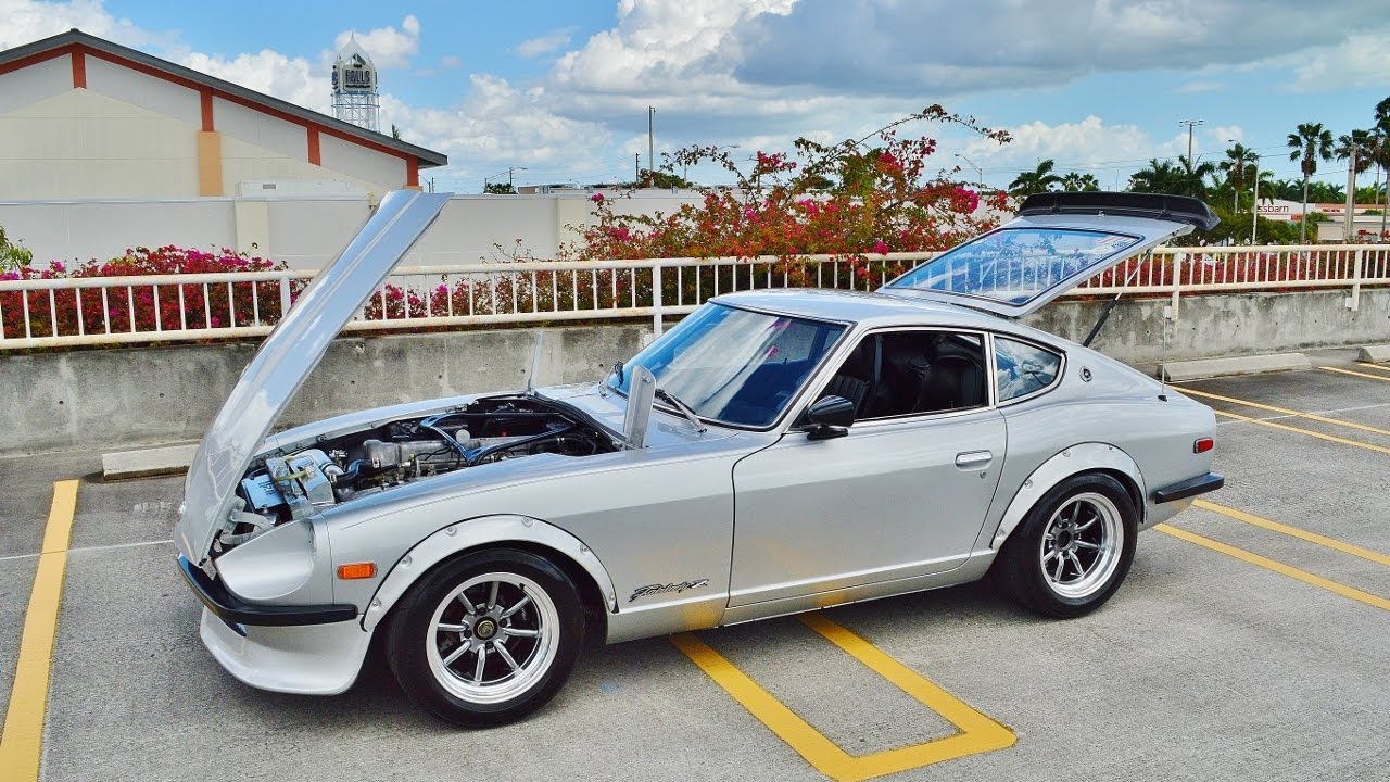 1975 Datsun 280z Turbo - Start Up - (SOLD) Call 305-988-3092 - YouTube