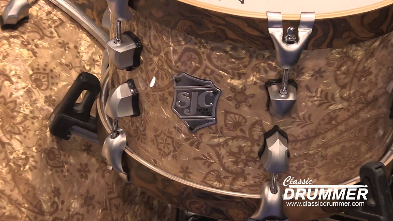 SJC Custom Drums NAMM 2016 - YouTube