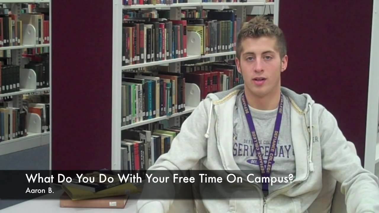 Defiance College Student Aaron Bronson - YouTube