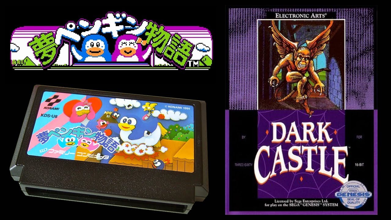 Dream Penguin (Famicom) & Dark Castle (Sega Genesis) Practice - Members ...