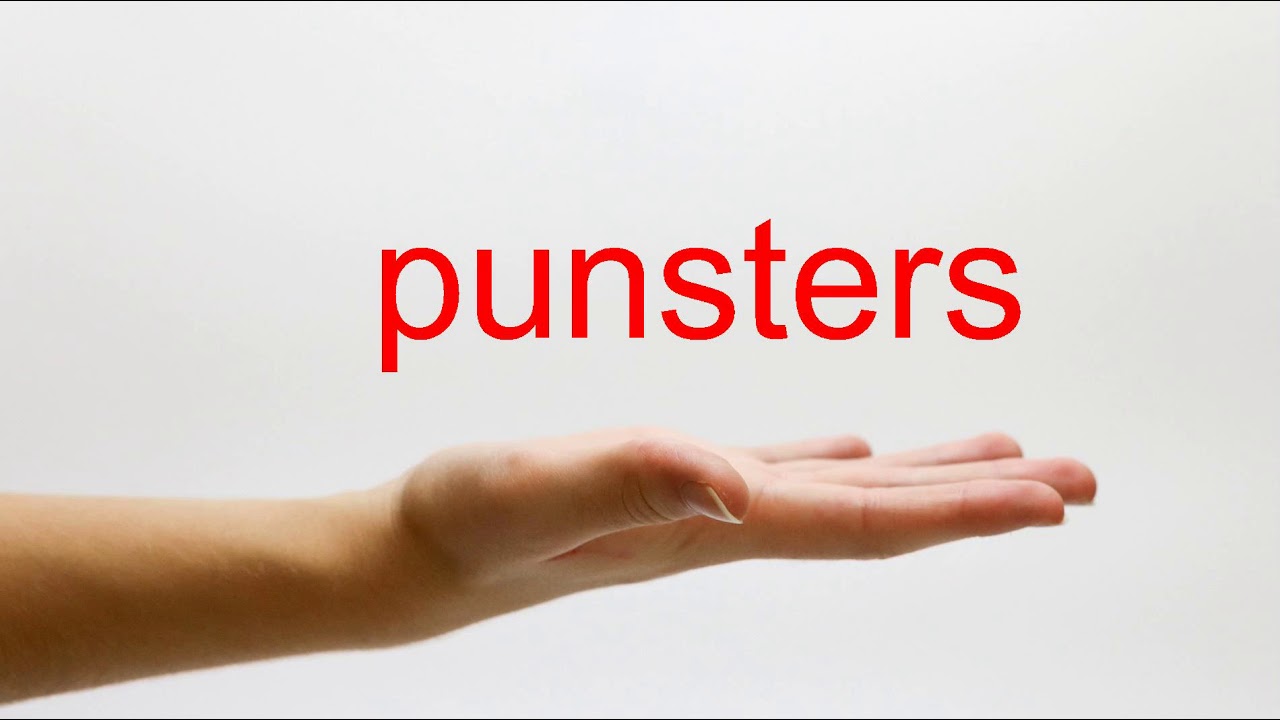 How to Pronounce punsters - American English - YouTube
