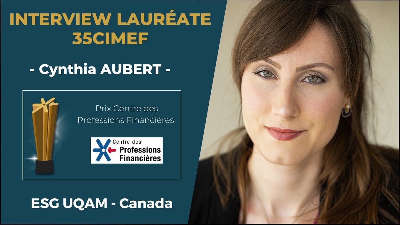 Interview Cynthia AUBERT - Lauréate du 35ème Concours (35CIMEF) - YouTube