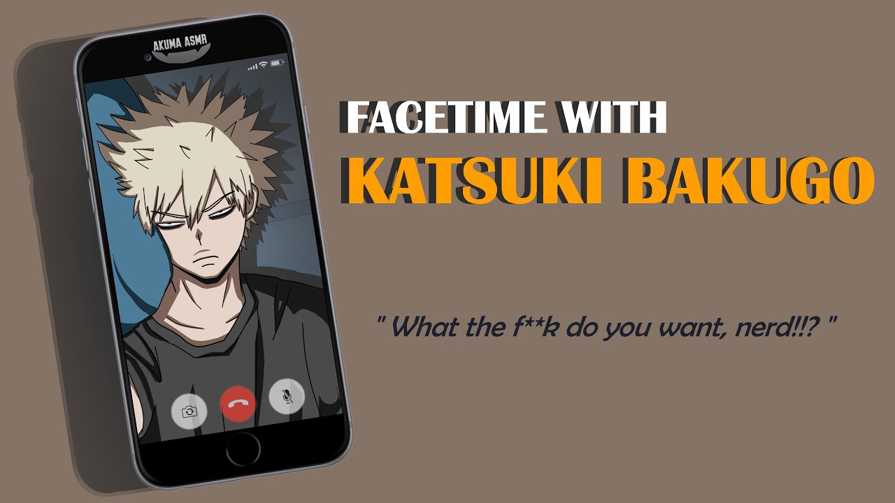Face Time with a Sleepy Bakugo [Tsundere][ASMR Roleplay][Bakugo x ...