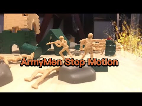 Army Men Stop Motion (Effects + Sounds) - YouTube