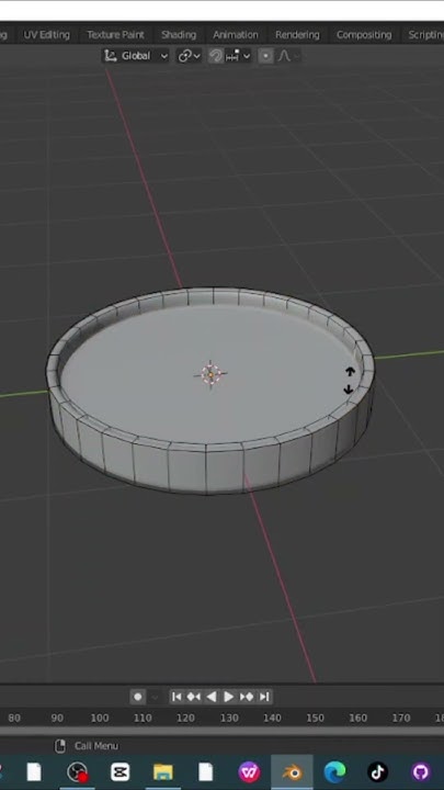 "Blender 3D Tutorial: Realistic Frying Pan Modeling and Texturing" #blender #3dblendered # ...