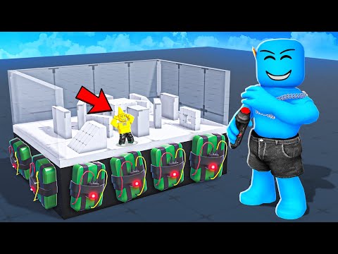 I Trapped My Friend in a TINY Rivals Map